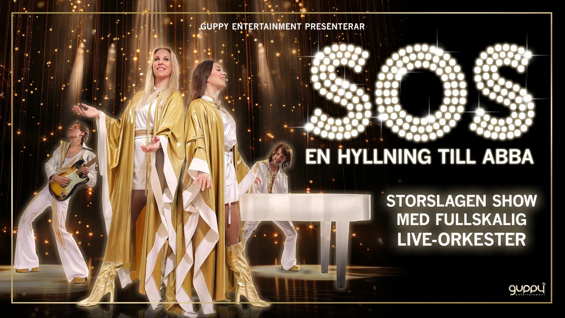 SOS – En Hyllning Till ABBA - Turné 2025 | Boka Hotellpaket - Nöjesresor.se