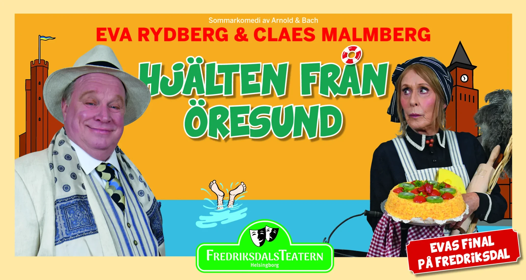 Biljetter till Eva Rydberg & Claes Malmberg - Hjälten från Öresund ...