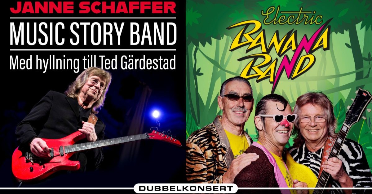 Janne Schaffer & Electric Banana Band 2026 - Dalhalla 2026