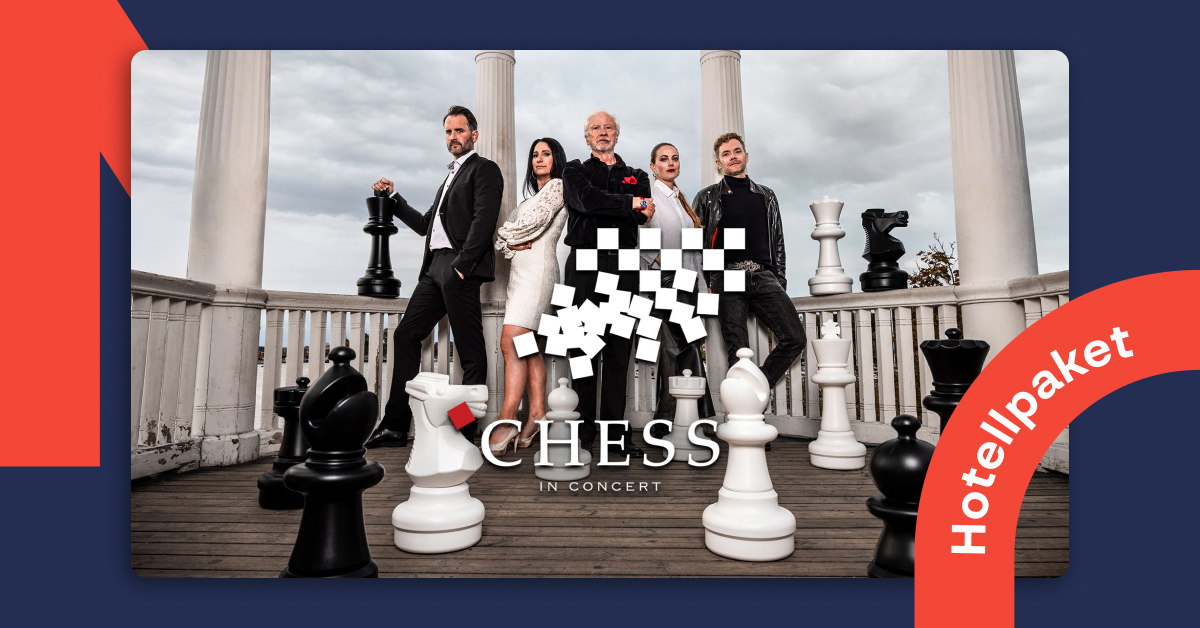 Chess in Concert - Dalhalla - Boka Hotellpaket - Nöjesresor.se